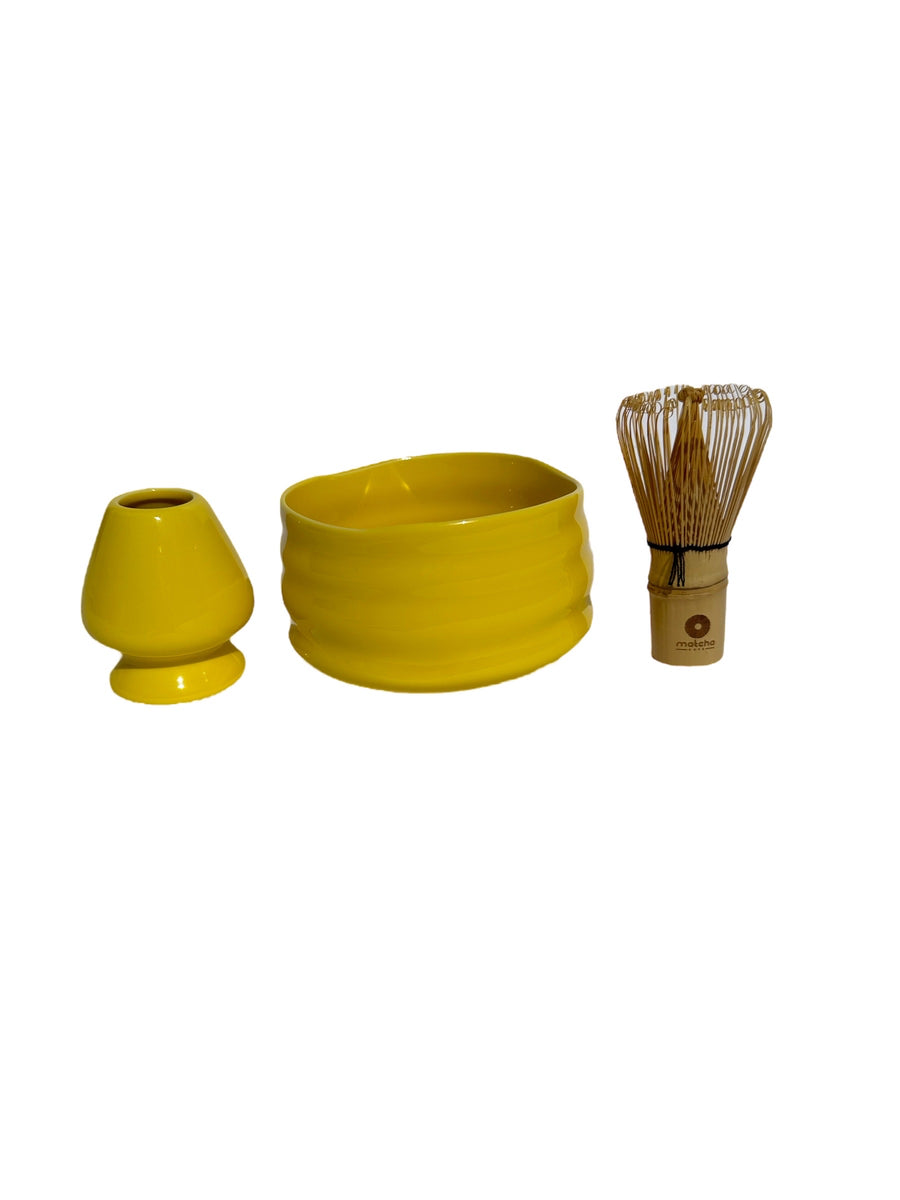 YELLOW Matcha Tea Set | Matcha for Trading